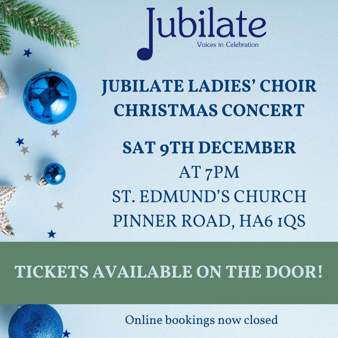Jubilate - 09/12/2023 - Jubilate Christmas Concert